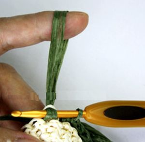 Flores de Ráfia Passo a Passo