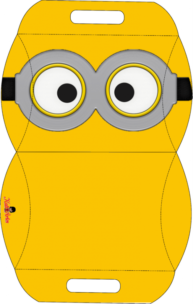 Moldes dos Minions para Imprimir e Decorar