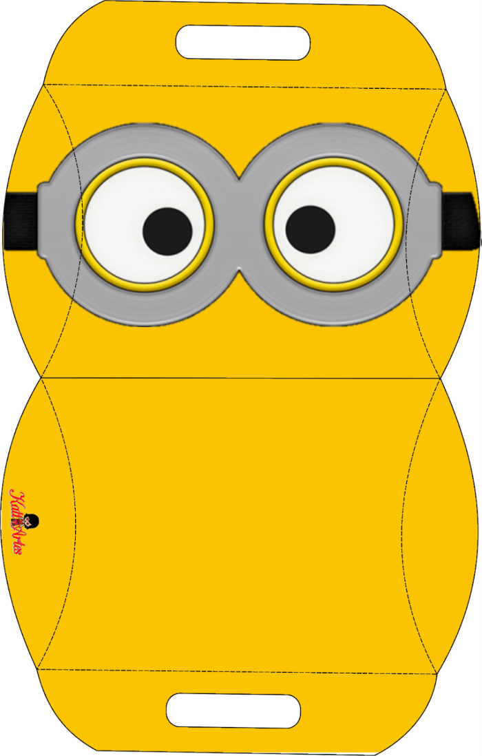 Moldes dos Minions para Imprimir e Decorar