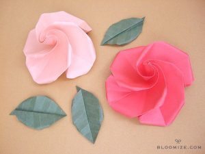 Rosas de Origami Passo a Passo - Artesanato Passo a Passo!