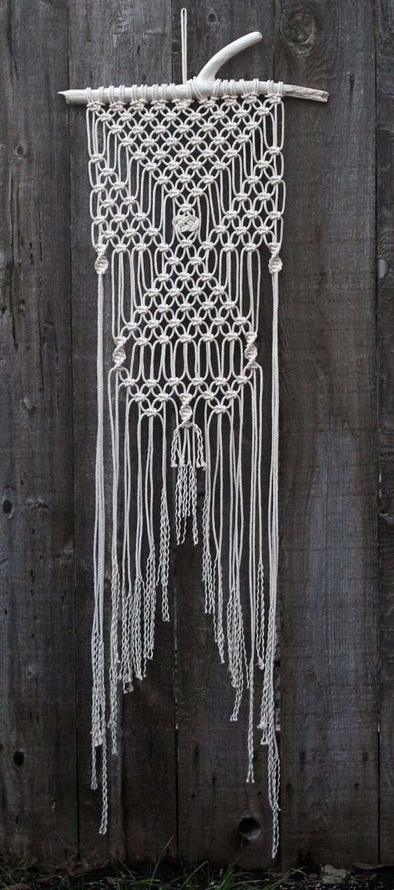 Macramê: passo a passo como fazer lindos modelos com barbante ...