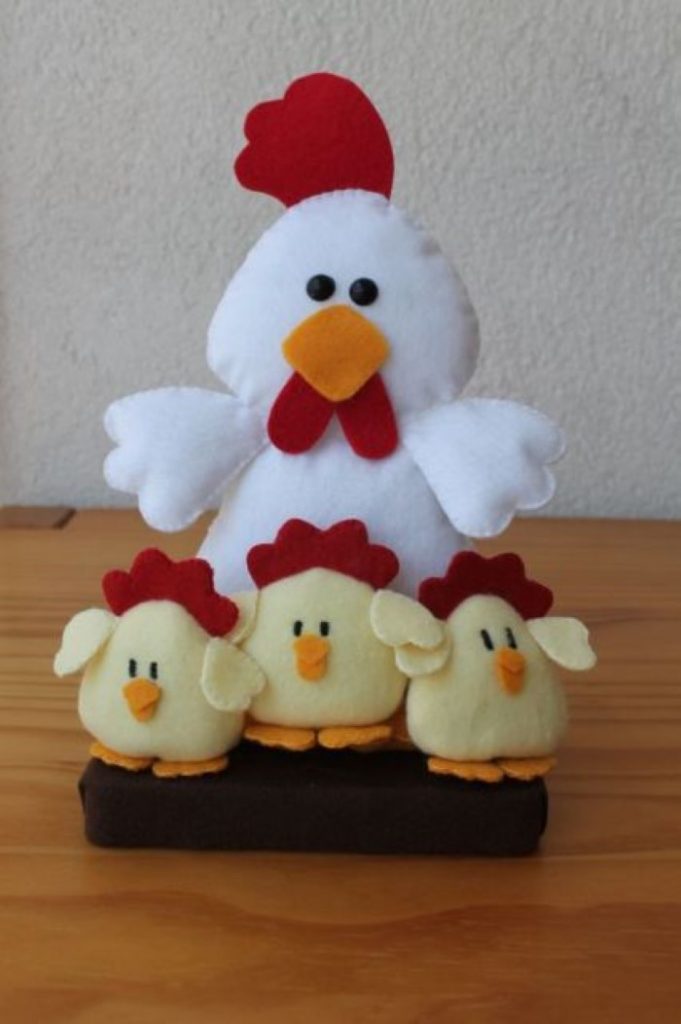 30 Ideias de artesanato em feltro para deixar sua cozinha linda ...