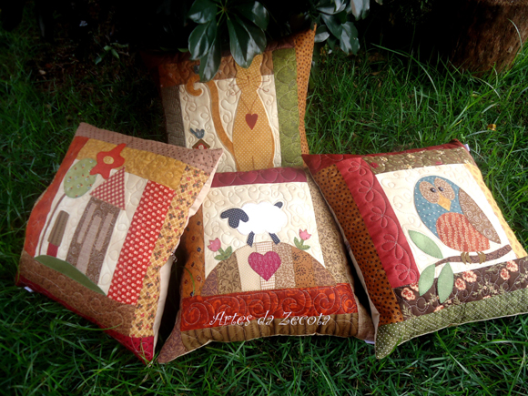 26 Ideias de Almofadas de Patchwork - Artesanato Passo a Passo!