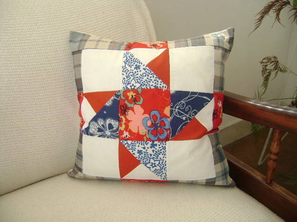 26 Ideias de Almofadas de Patchwork - Artesanato Passo a Passo!