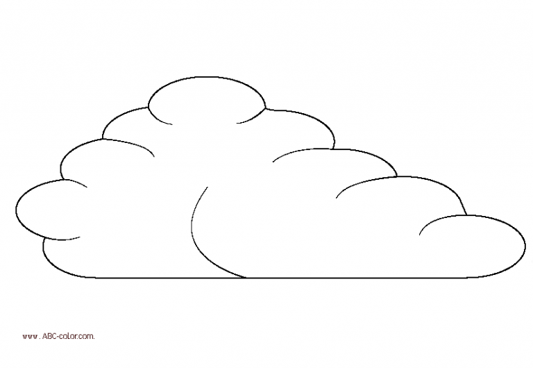 Molde de Nuvem: 65 modelos prontos para imprimir - Artesanato Passo a ...