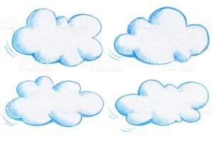 Molde de Nuvem: 65 modelos prontos para imprimir - Artesanato Passo a ...