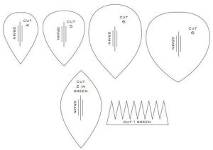 20 Moldes de Rosas para Imprimir - Artesanato Passo a Passo!
