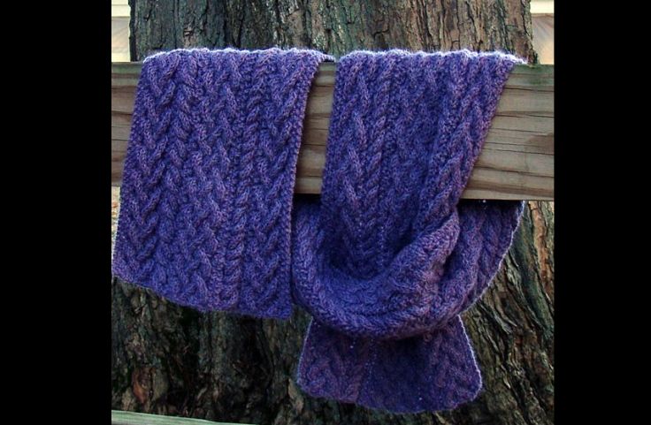 Como Fazer Cachecol de Tricô: 25 Ideias e Modelos - Artesanato Passo a ...