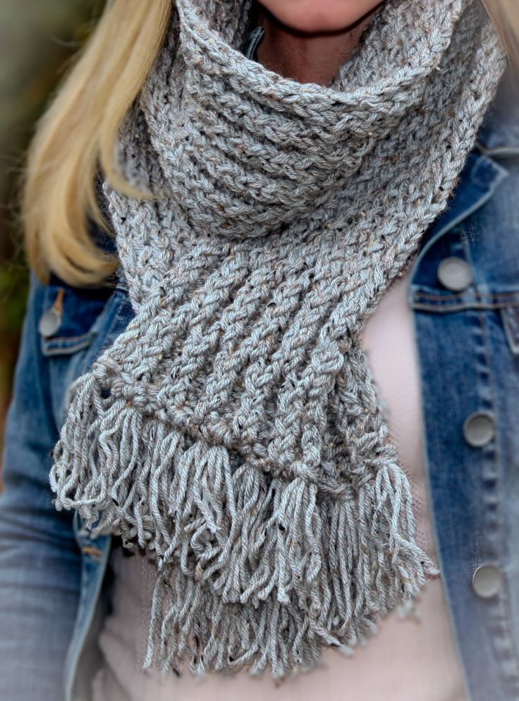 Como Fazer Cachecol de Tricô: 25 Ideias e Modelos - Artesanato Passo a ...