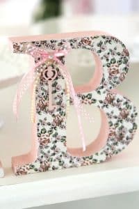 Letras em MDF Decoradas: 25 Ideias de Como Fazer - Artesanato Passo a ...