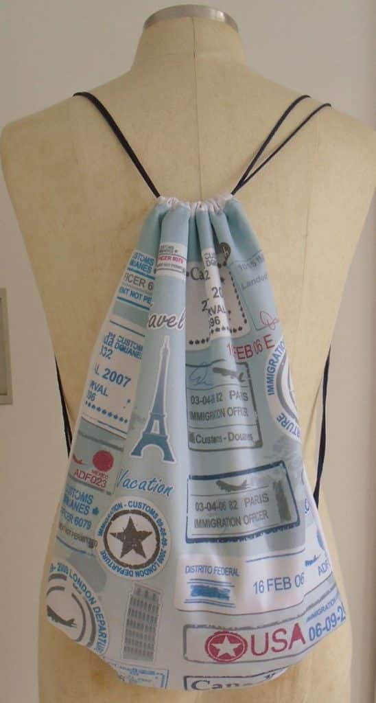 Mochila Saco: Como Fazer, Molde - Artesanato Passo a Passo!