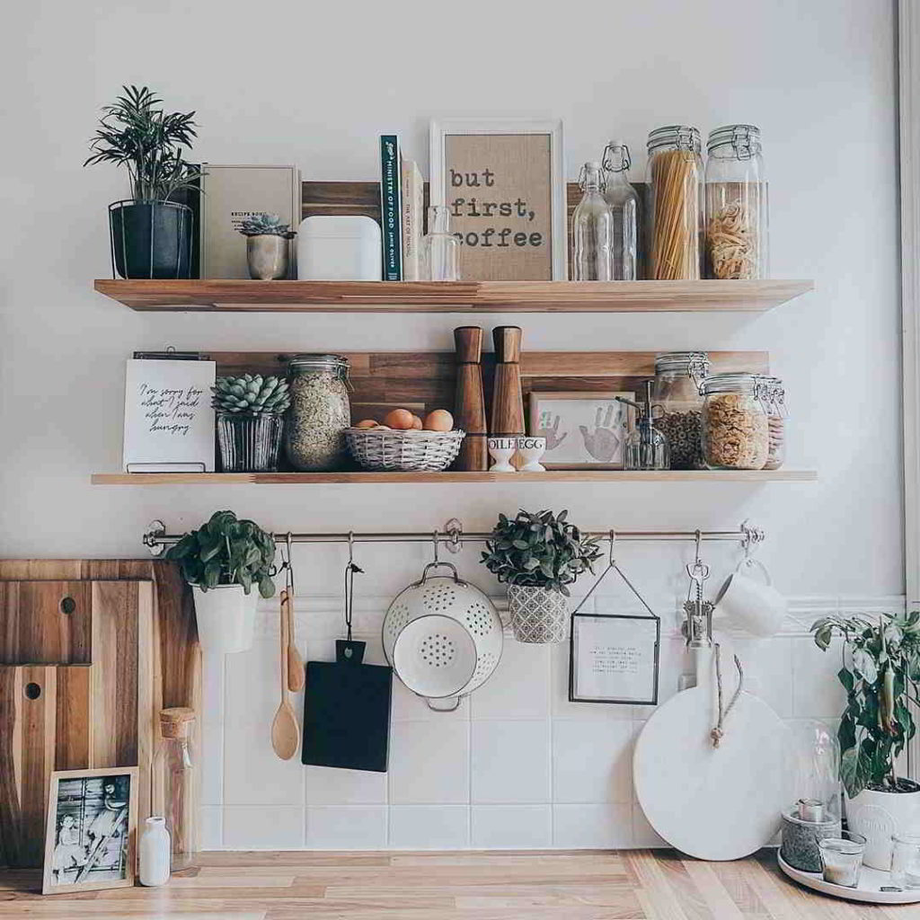 Prateleiras de cozinha criativas: como fazer +20 Ideias e modelos ...