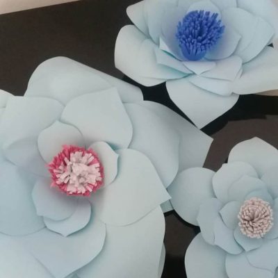 Flor de cartolina fácil com molde: Ideias para arrasar na decoração ...