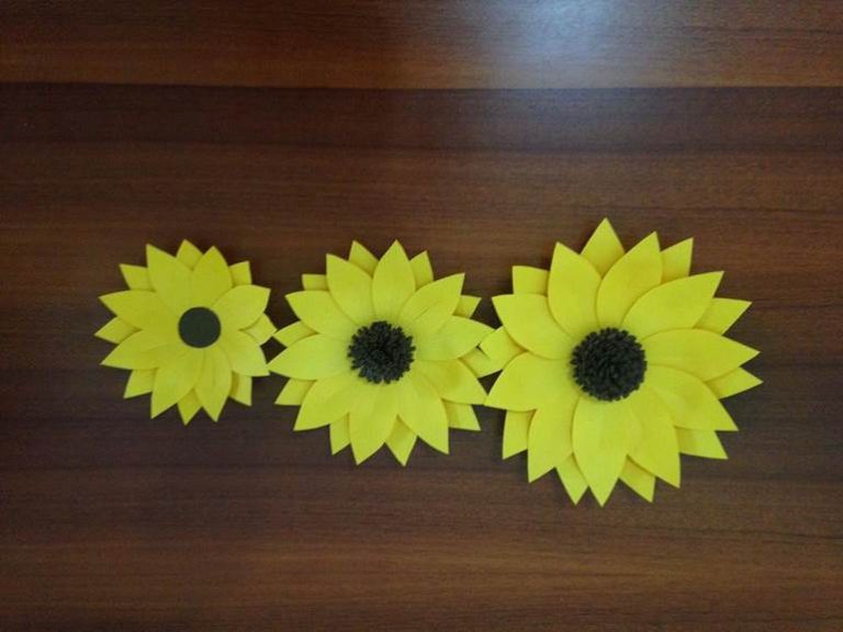 Flor de cartolina fácil com molde: Ideias para arrasar na decoração ...