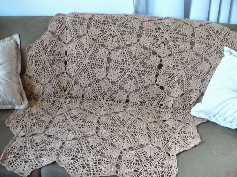 Manta de crochê para sofá: 30 ideias para renovar sua casa - Artesanato ...
