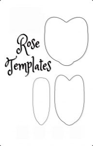 Molde de Rosa em EVA com Caneta: 30 Modelos para Imprimir - Artesanato ...