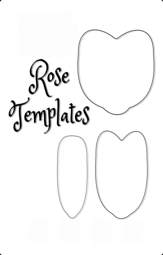 Molde de Rosa em EVA com Caneta: 30 Modelos para Imprimir - Artesanato ...