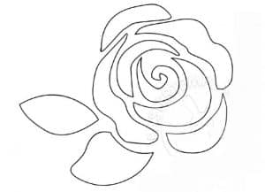 Molde de Rosa em EVA com Caneta: 30 Modelos para Imprimir - Artesanato ...