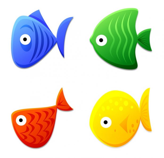 Molde de Peixe em EVA para Imprimir: Feito com CD, para Pescaria, para ...