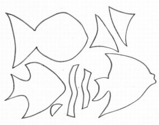 Molde de Peixe em EVA para Imprimir: Feito com CD, para Pescaria, para ...
