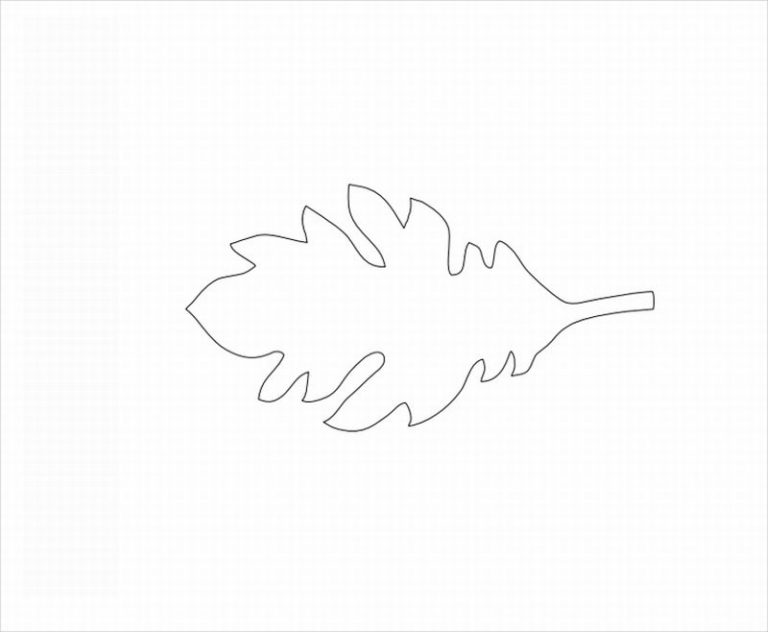 Molde de Folha em EVA, Papel, Feltro e Mais: 30 Modelos para Imprimir ...