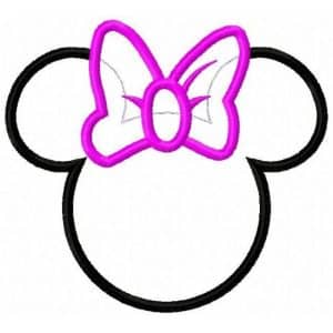 Molde da Minnie: 30 Imagens para Imprimir - Artesanato Passo a Passo!