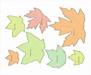 Molde de Folha em EVA, Papel, Feltro e Mais: 30 Modelos para Imprimir ...