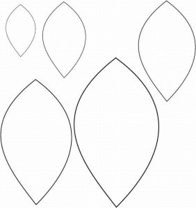 Molde de Folha em EVA, Papel, Feltro e Mais: 30 Modelos para Imprimir ...