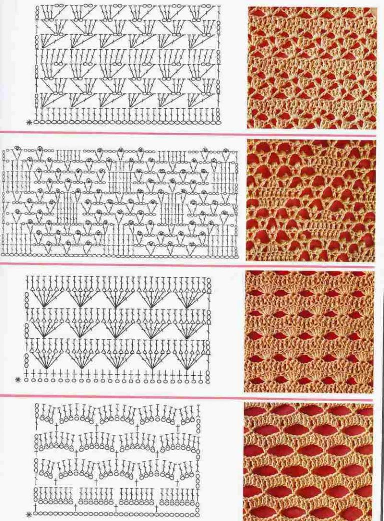 25 Pontos de crochê diferentes: passo a passo - Artesanato Passo a Passo!