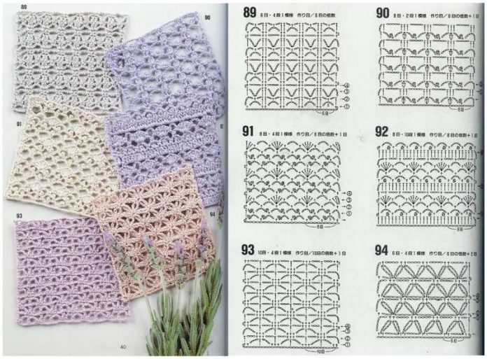 25 Pontos de crochê diferentes: passo a passo - Artesanato Passo a Passo!