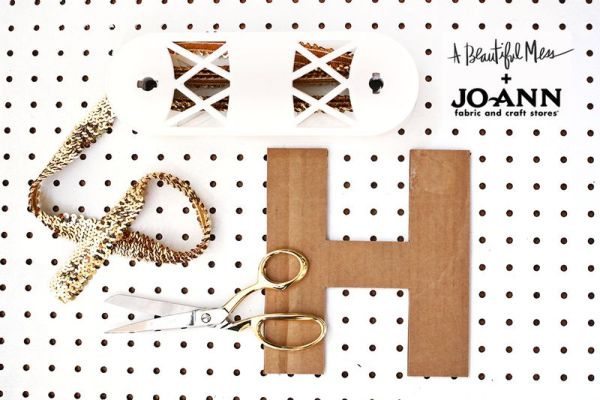 Letras de Papelão Decorativas: Como Fazer - Artesanato Passo a Passo!