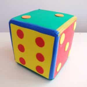 Molde de dado para imprimir: Modelos - Artesanato Passo a Passo!