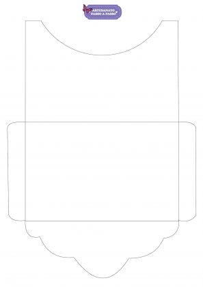 Molde de envelope para imprimir: Modelos - Artesanato Passo a Passo!