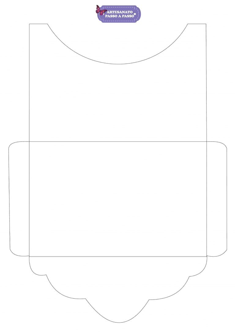 Molde de envelope para imprimir: Modelos - Artesanato Passo a Passo!
