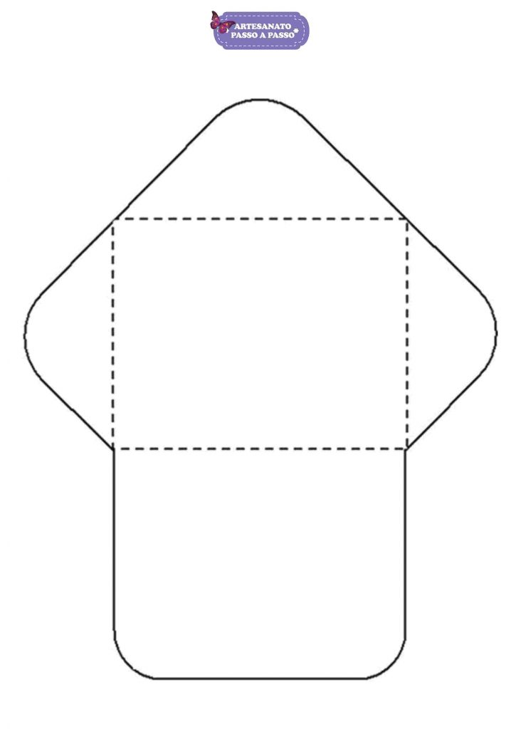 Molde de envelope para imprimir: Modelos - Artesanato Passo a Passo!