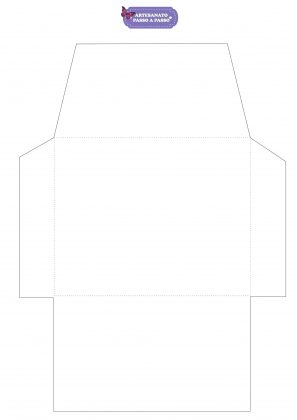 Molde de envelope para imprimir: Modelos - Artesanato Passo a Passo!