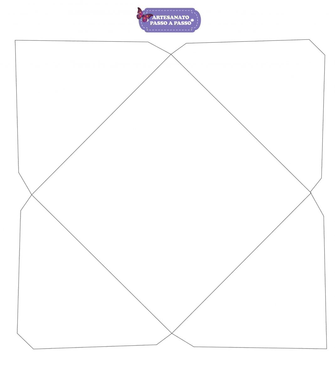 Molde de envelope para imprimir: Modelos - Artesanato Passo a Passo!