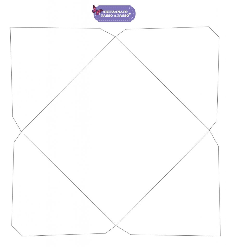 Molde de envelope para imprimir: Modelos - Artesanato Passo a Passo!