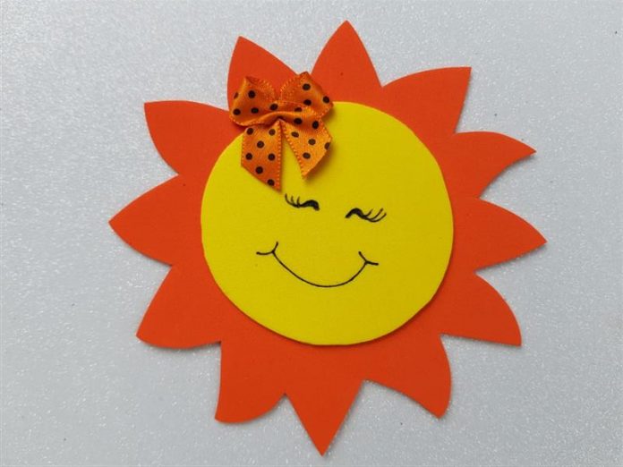 Molde de Sol para imprimir - Artesanato Passo a Passo!