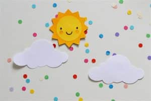 Molde de Sol para imprimir - Artesanato Passo a Passo!