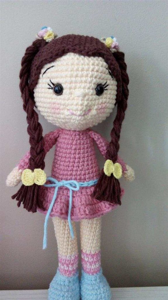 Boneca De Crochê 40 Ideias Com Amigurumi Fantásticas Artesanato
