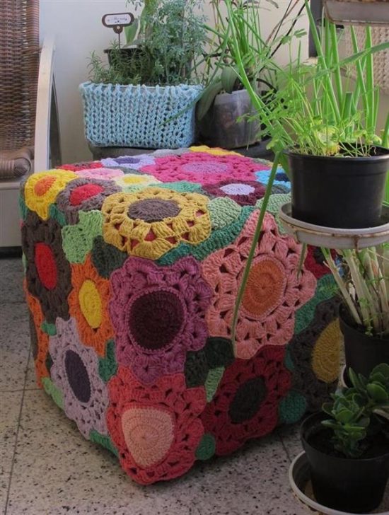 Como fazer Puff de crochê passo a passo - Artesanato Passo a Passo!