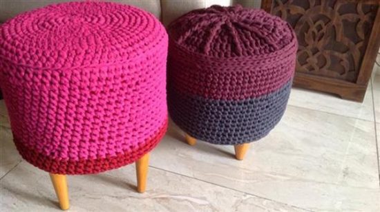Como fazer Puff de crochê passo a passo - Artesanato Passo a Passo!