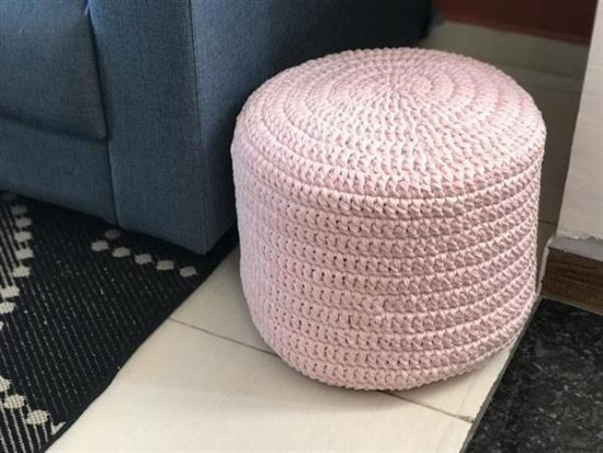 Como fazer Puff de crochê passo a passo - Artesanato Passo a Passo!