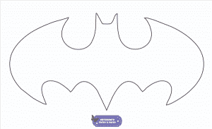 Máscara do Batman: Molde, EVA, feltro e papel - Artesanato Passo a Passo!