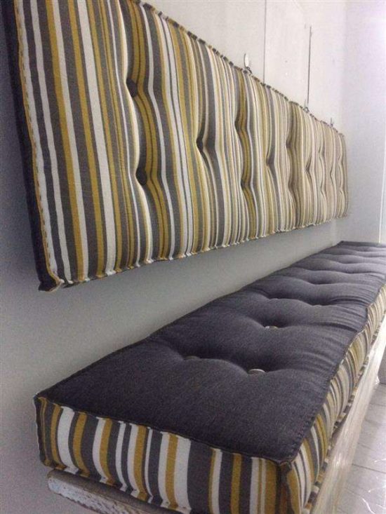 Como fazer almofada futon: +30 ideias diferentes e modelos variados ...