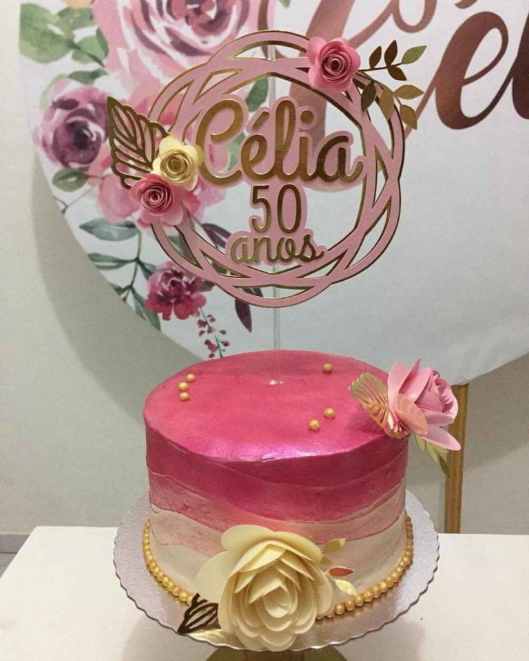 Topper de bolo: +50 Ideias para decorar sua festa - Artesanato Passo a ...