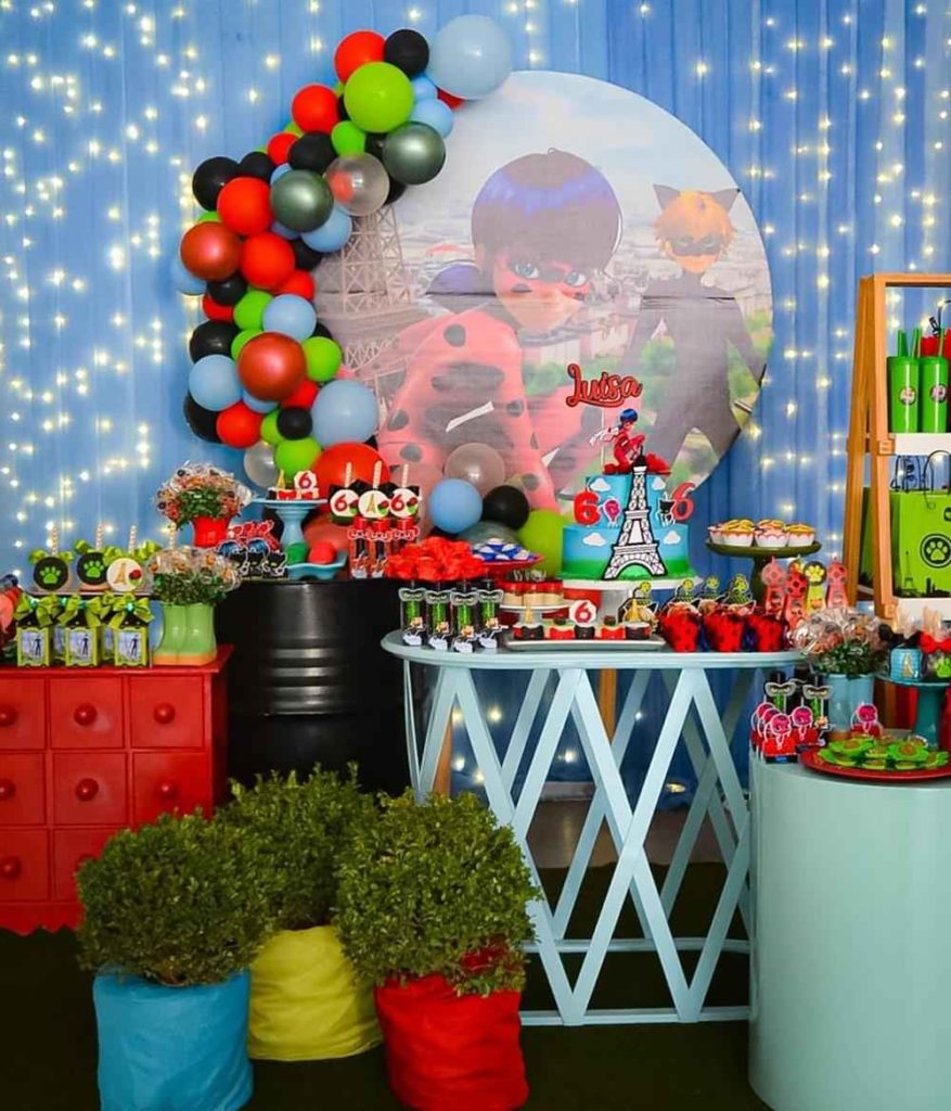 Decoração Ladybug: + de 60 fotos, moldes e ideias para fazer ...