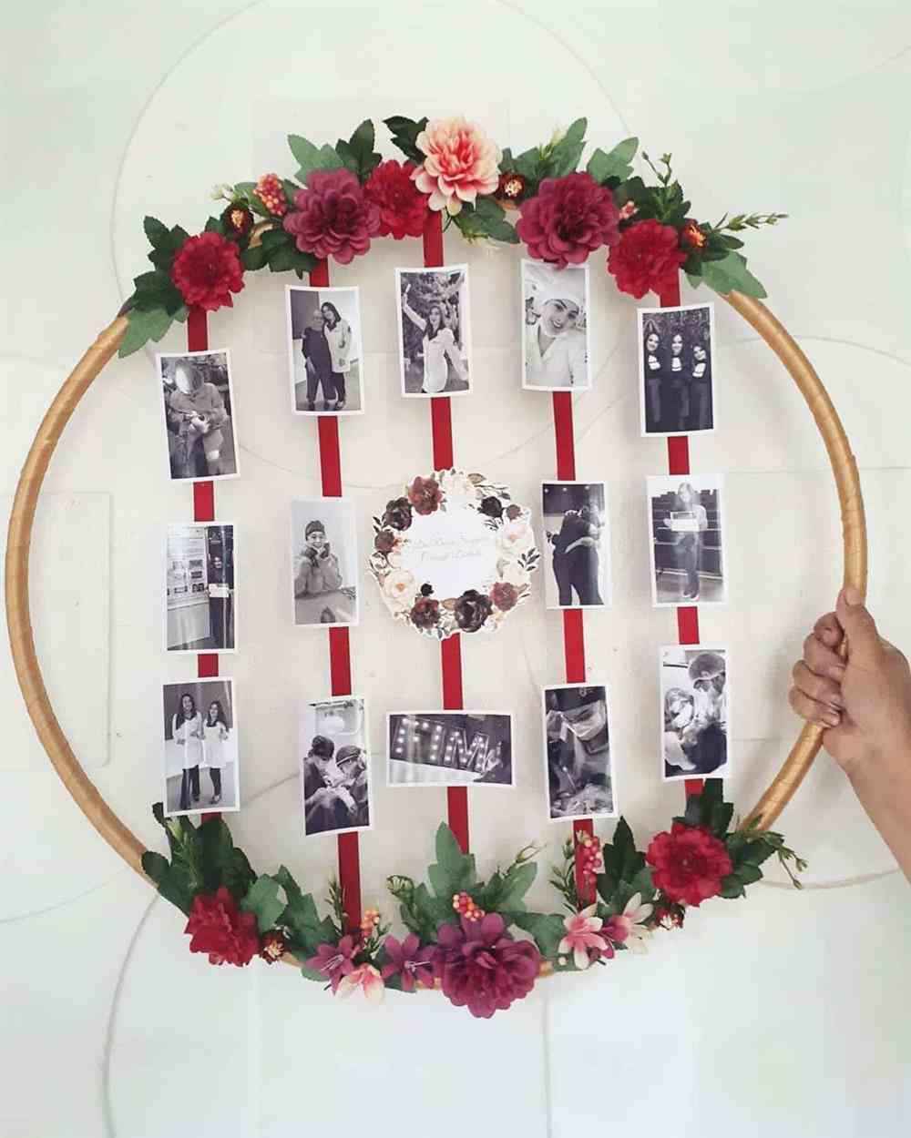 Decoração com bambolê: +25 fotos e como fazer - Artesanato Passo a Passo!