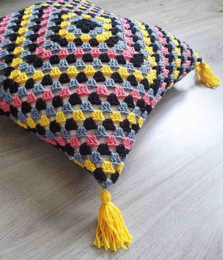 Almofada de Crochê: como fazer passo a passo +70 modelos - Artesanato ...